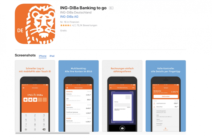 Die ING DiBa-App - Alle Tipps & Infos - Kredit Karte Mojo