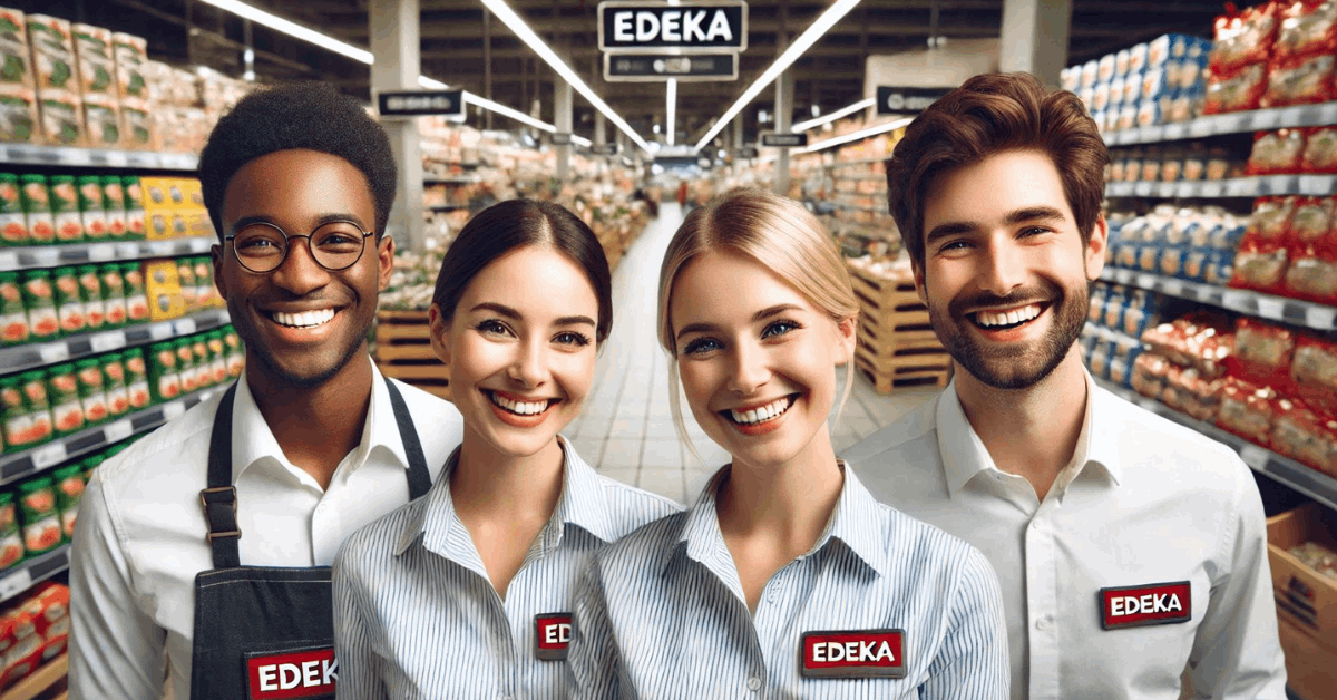 Edeka - Wie man einen Job findet - Kredit Karte Mojo